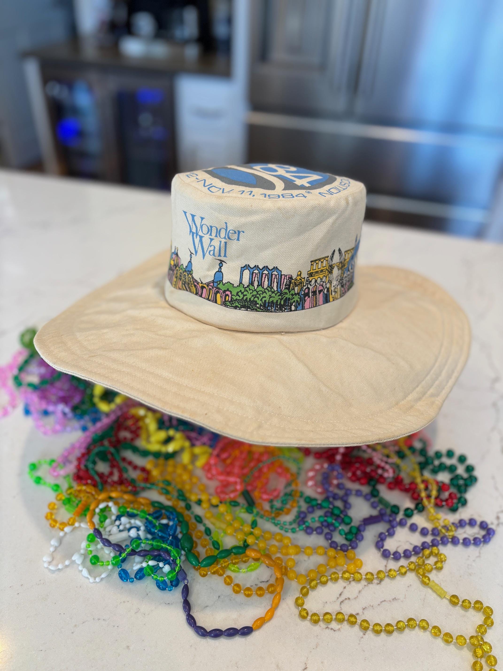 1984 Worlds Fair Vintage Sun Hat - Etsy