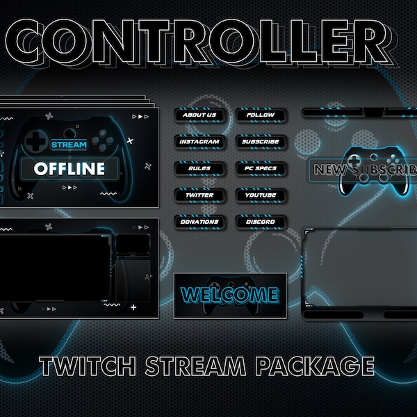 Controller Overlay - Etsy