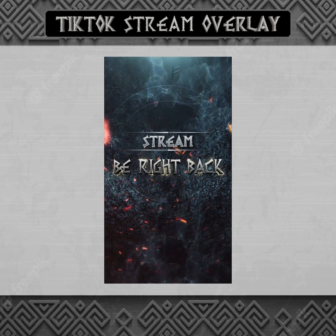 Animated Tiktok Stream Overlay: Ragnarok Valhalla Pack - Etsy