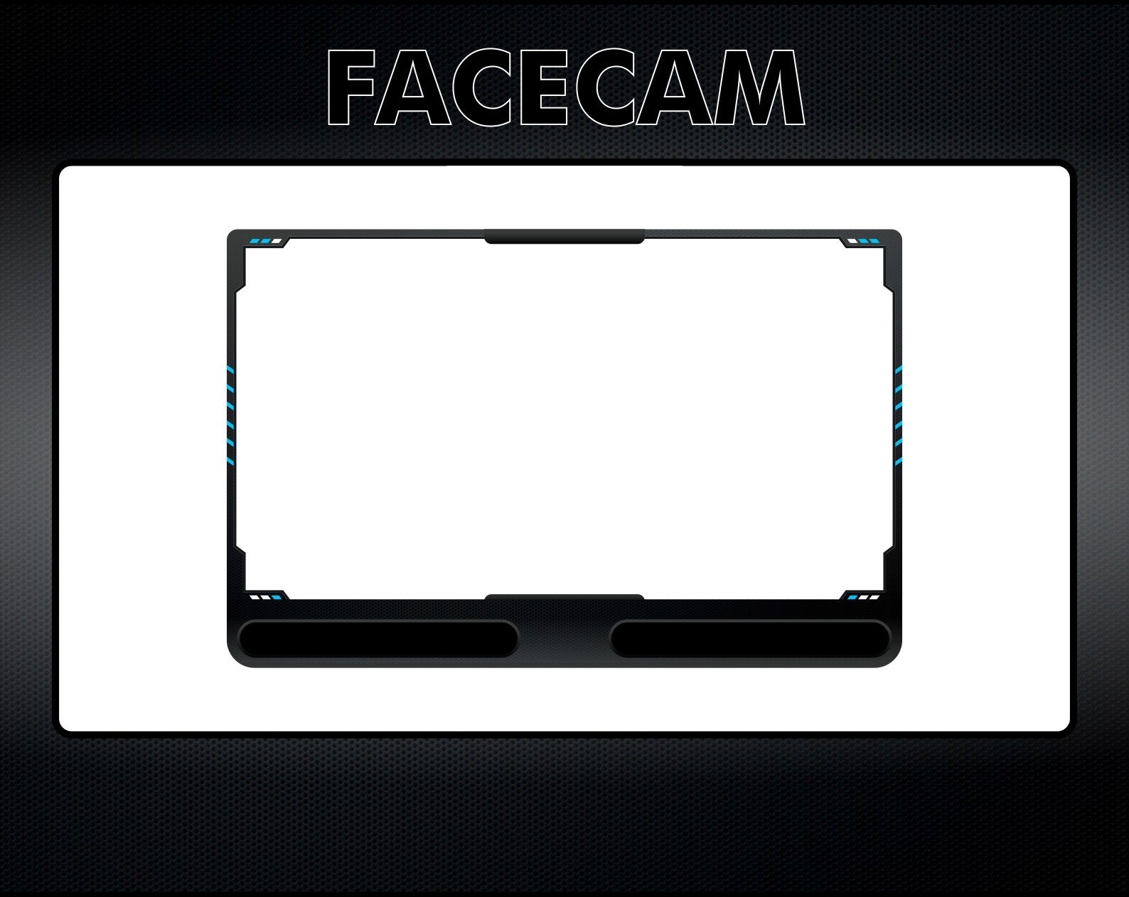 Black White Minimalist Controller Animated Twitch Overlay for a Clean ...