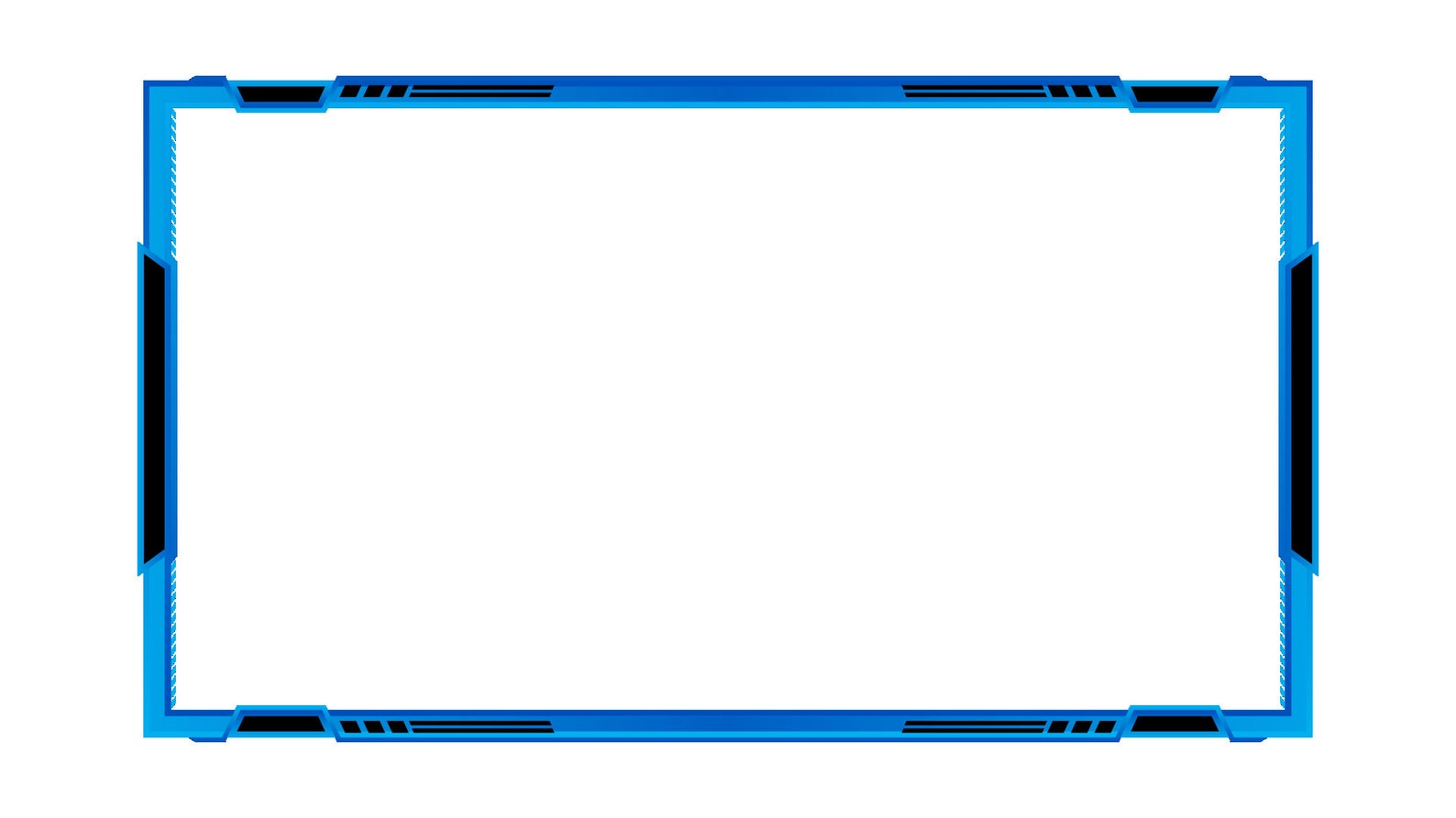 2X Animated Twitch Facecam/webcam Overlay (BLUE-RED) - Etsy UK