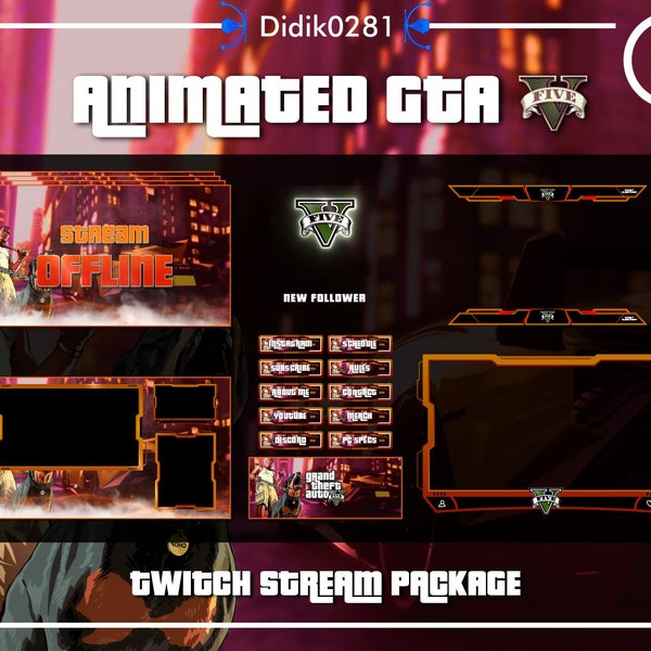 Grand Theft Auto Twitch Emotes - Etsy