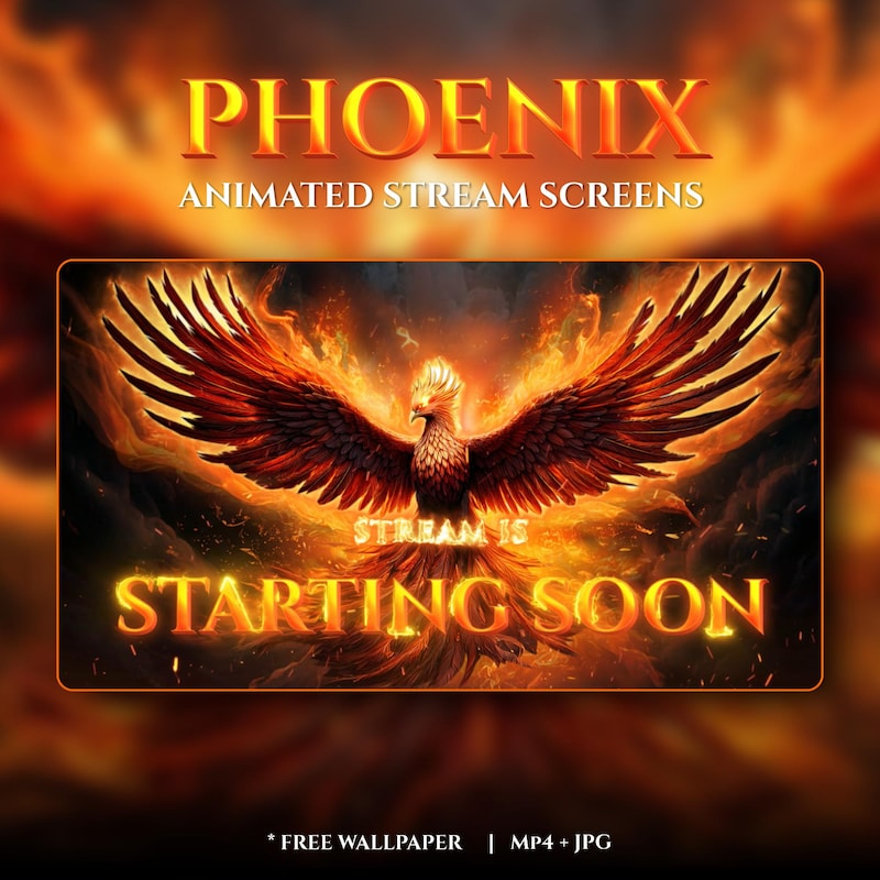 Phoenix Bird Art - Etsy