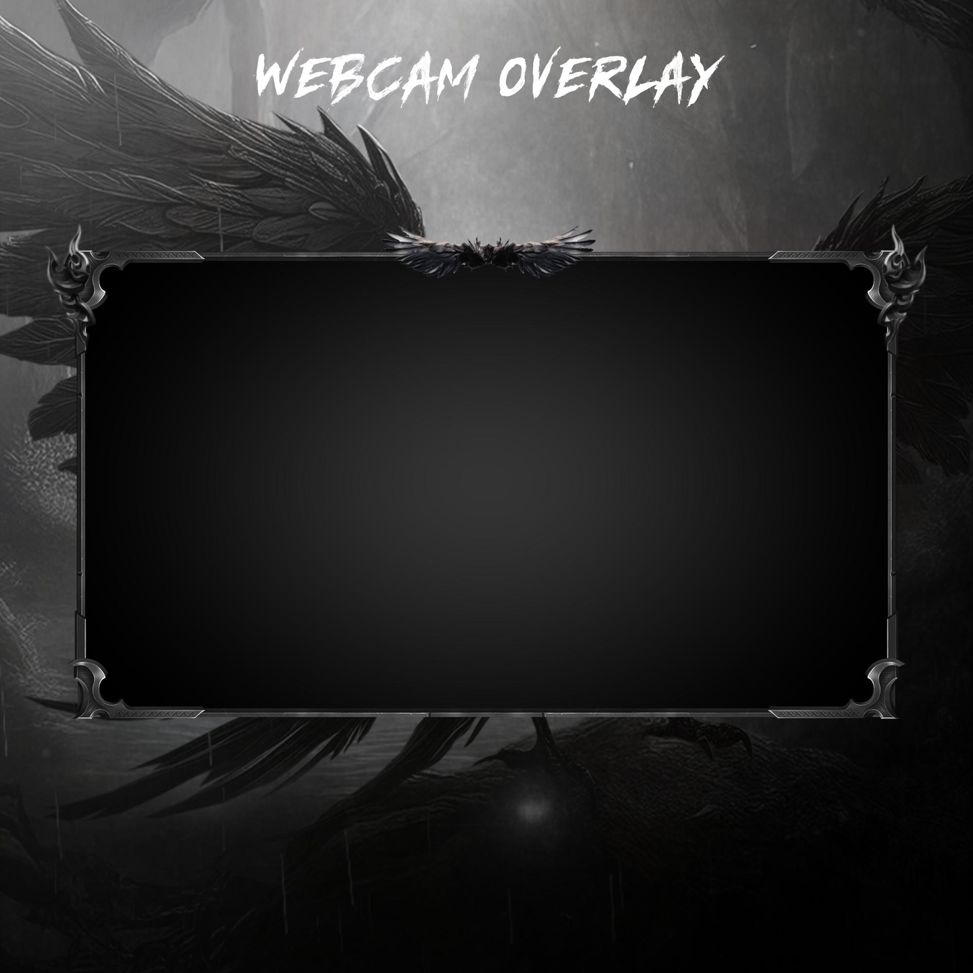 Animated Raven Twitch Overlay: Crow Stream Pack - Etsy