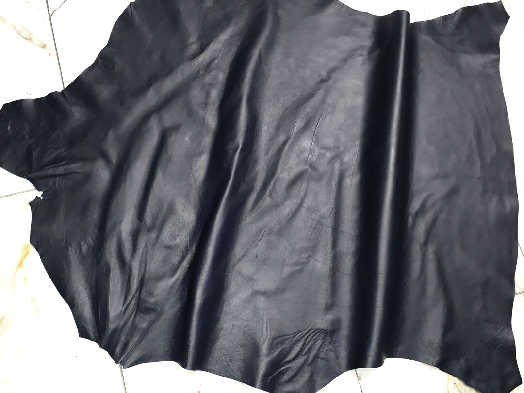 LEATHER TIP E70180-ZA, Leather Residues, 1 Dermis, Anthracite Blue ...
