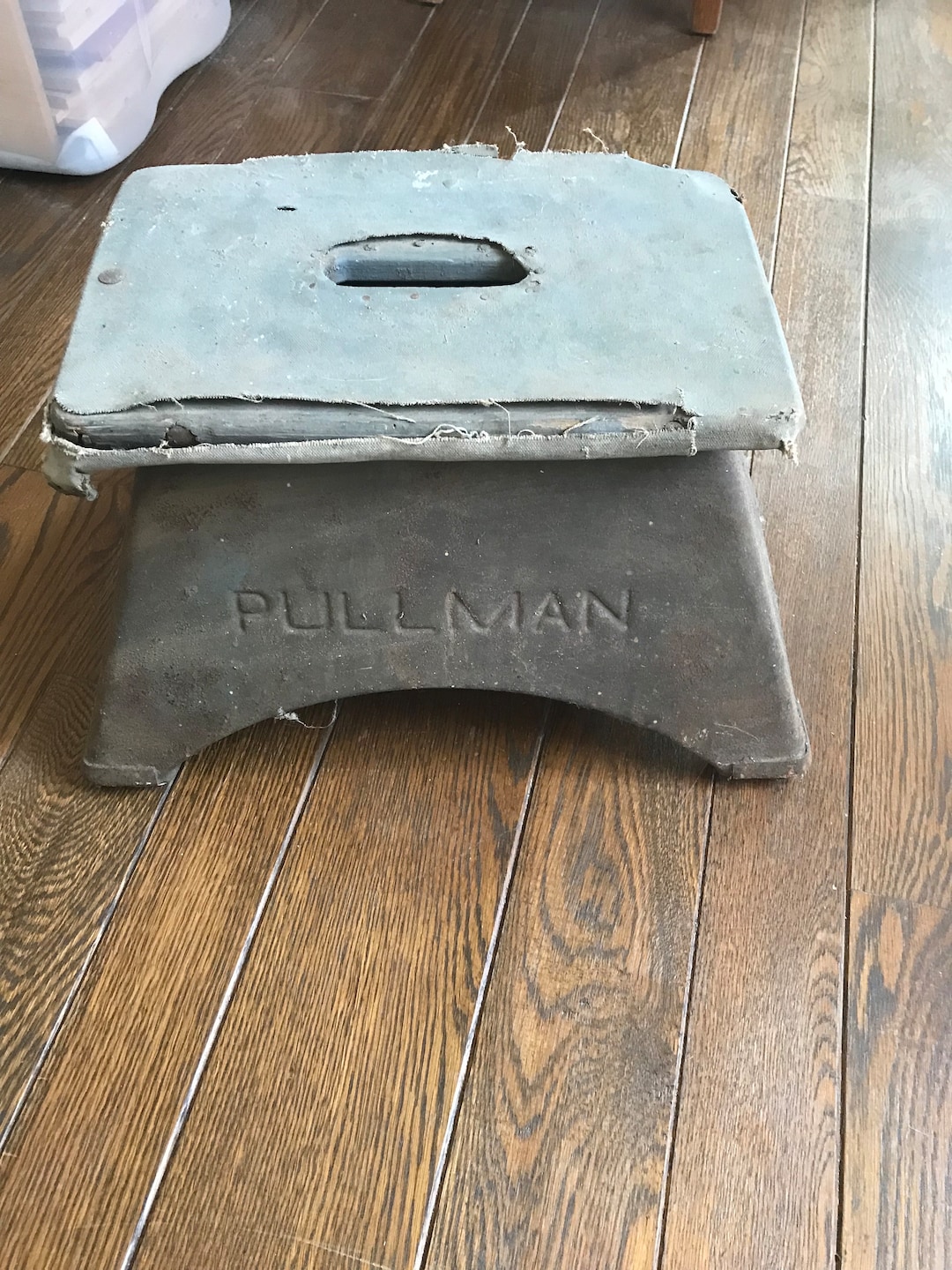 Antique Vintage Early 1900s Cast Pullman Train Step Stool - Original ...