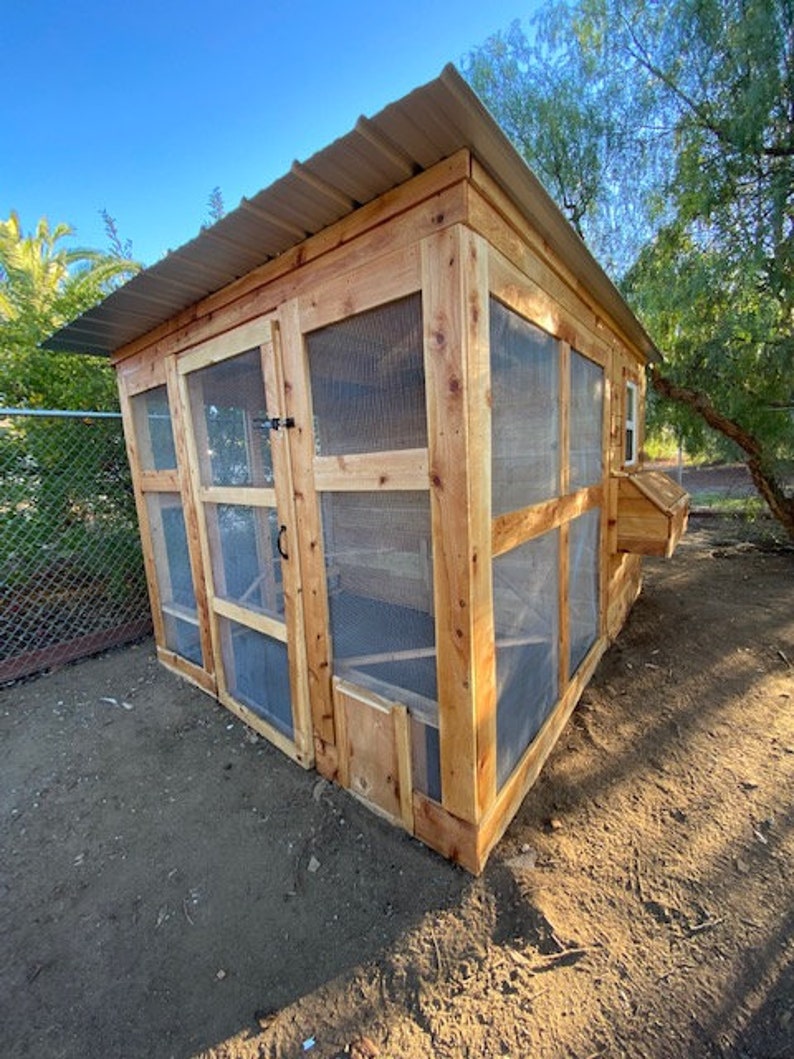 Custom Built Chicken Coop - Etsy