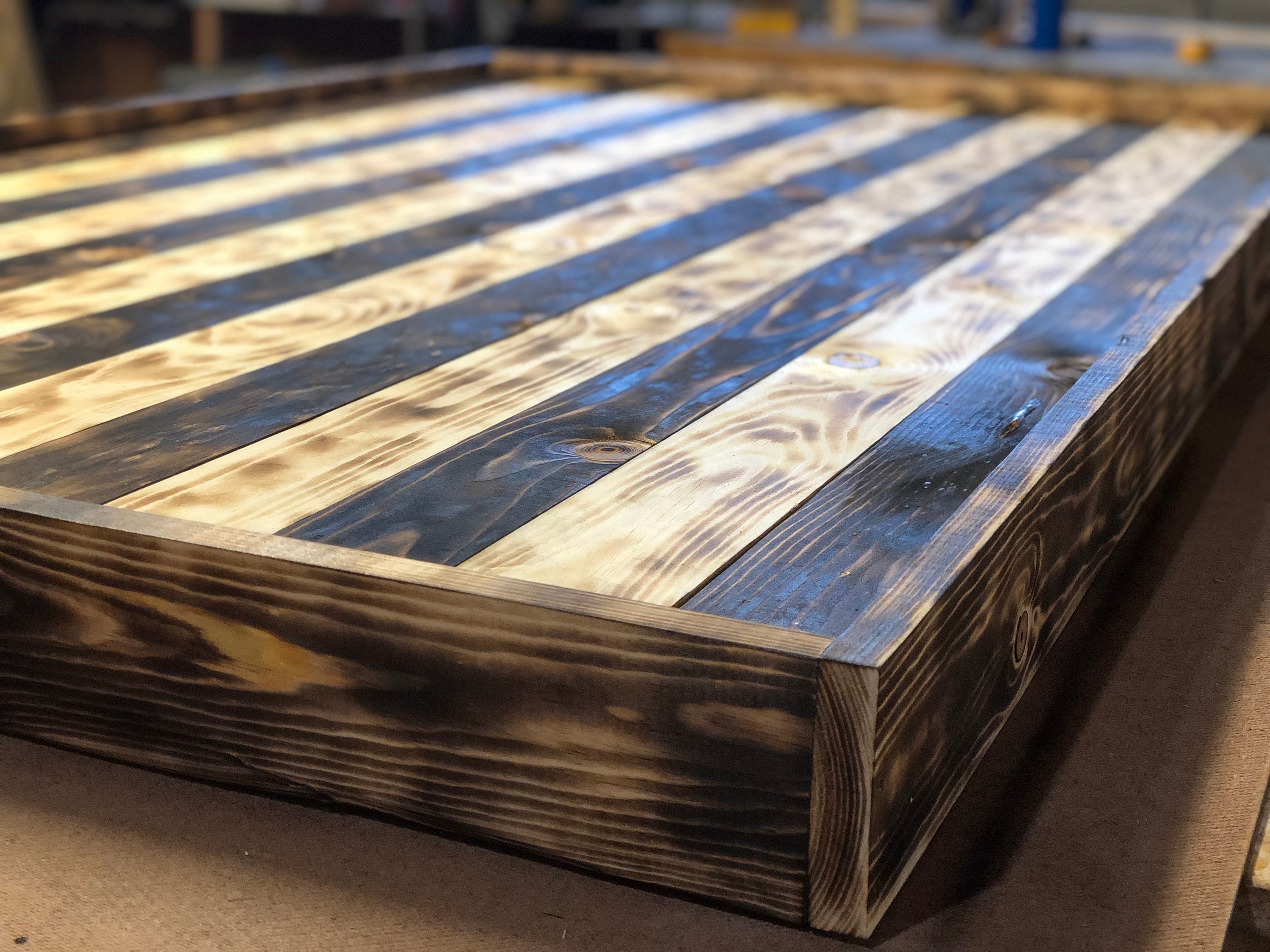 Custom Wood American Flag Sign - Etsy