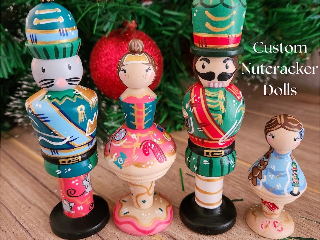 Custom Nutcracker Dolls-hand Painted Nutcrackers-the Nutcracker ...