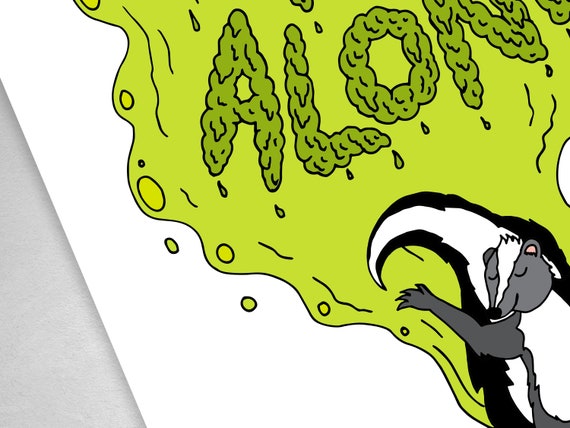 Cartoon Skunk Farting