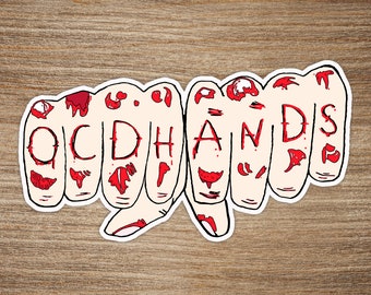 Ocd Awareness Sticker - Etsy