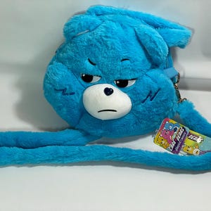 New Care Bears Grumpy Bear Handbag Purse With Shoulder Strap - Etsy