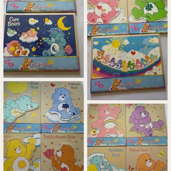Care Bears Puzzle - Etsy