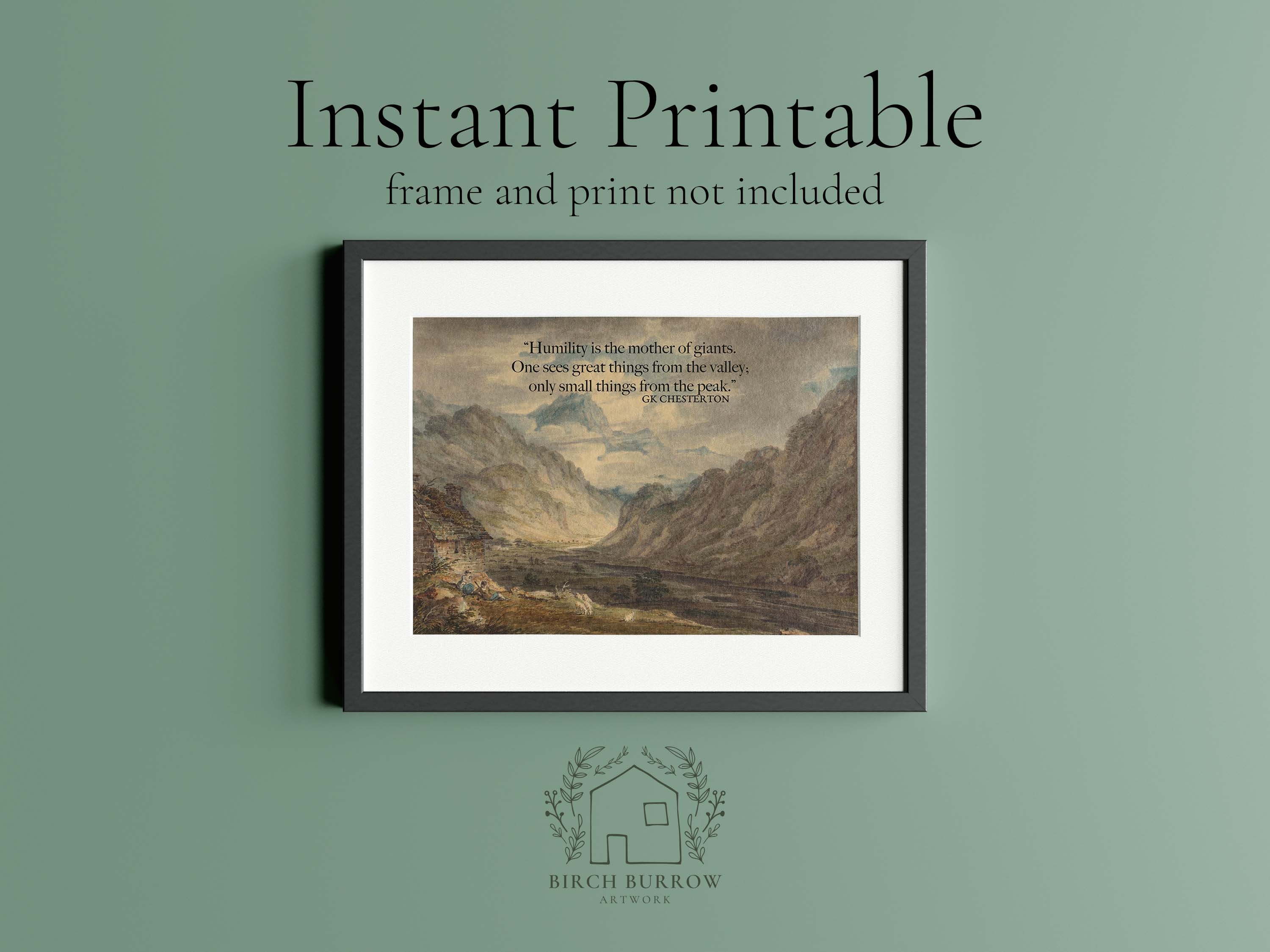 GK Chesterton Quote Print | Catholic Quote Art Print | GK Chesterton ...