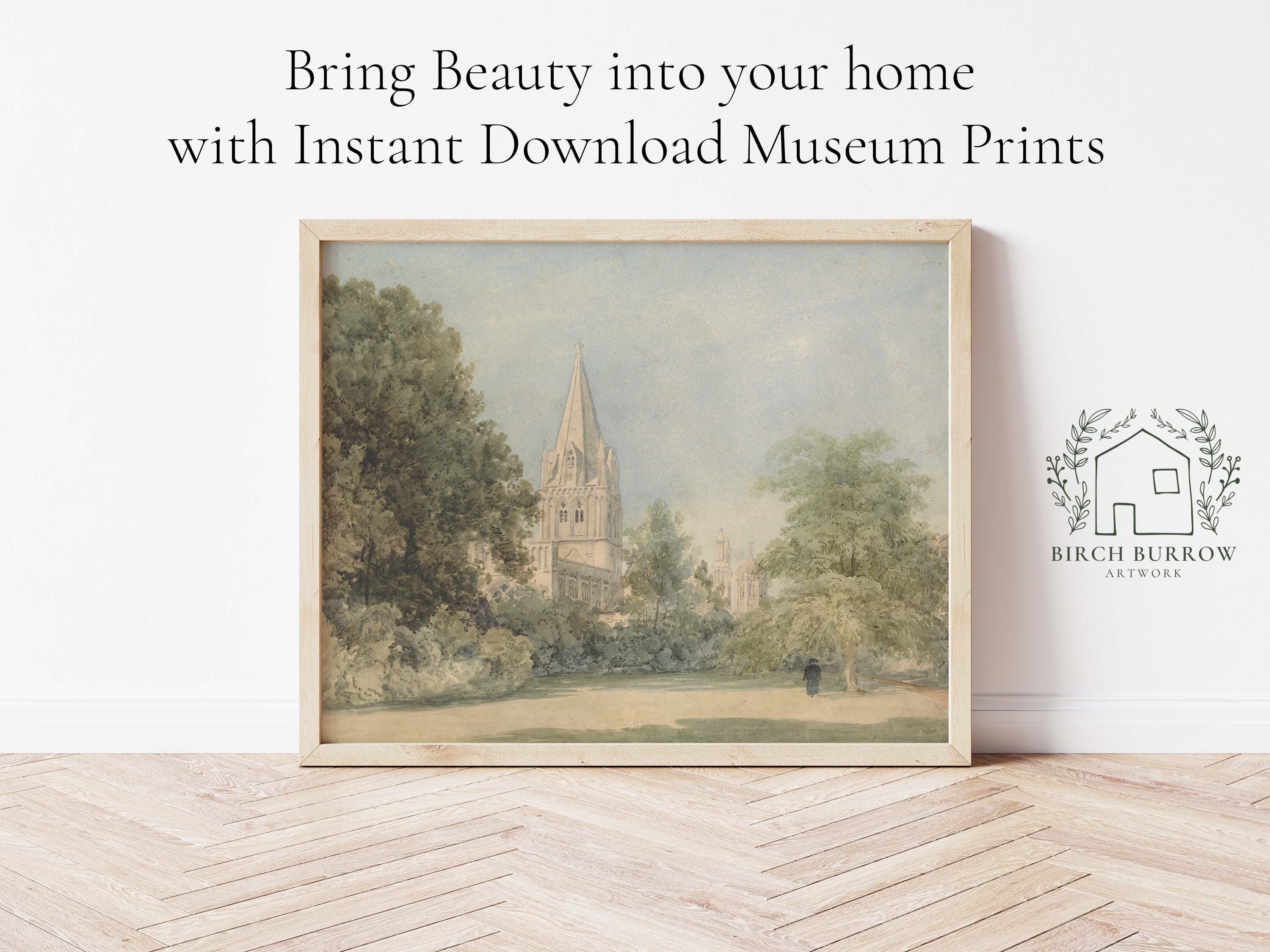 Church Painting | Modern Christian Art | Oxford Christ Church ...