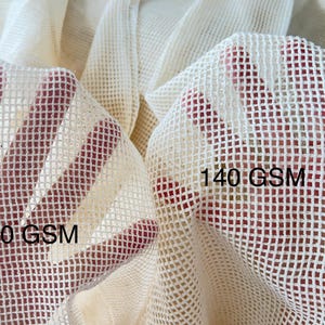 Organic Cotton Mesh Fabric 60” Wide - Etsy