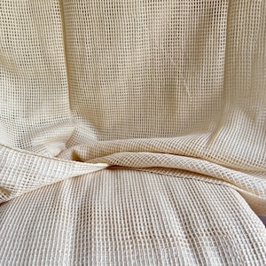 Organic Cotton Mesh Fabric 60” Wide - Etsy