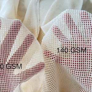 Organic Cotton Mesh Fabric 60” Wide - Etsy