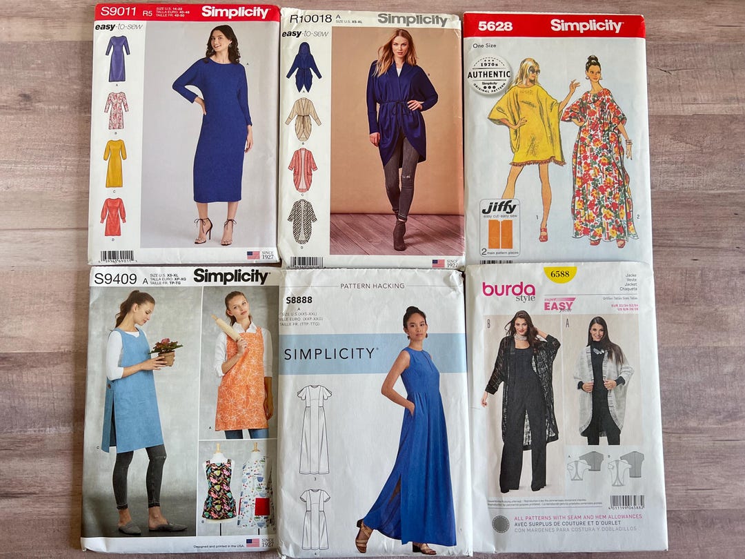 Simplicity S9011 S9409 5628 S8888 R10018 Burda 6588 Patterns - Etsy