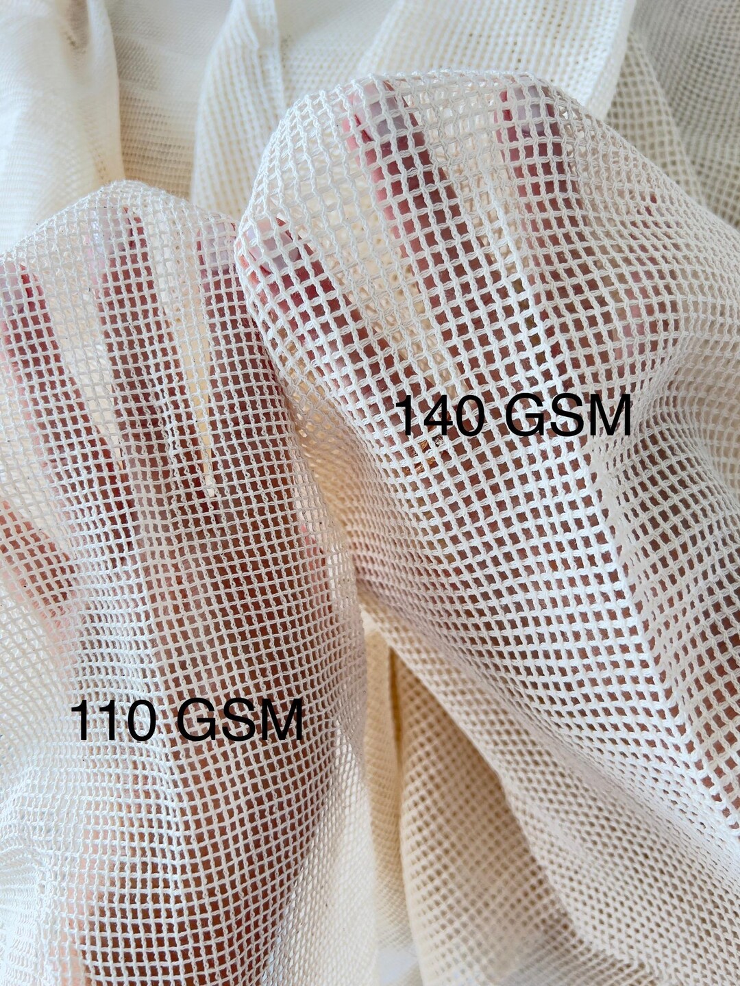 Organic Cotton Mesh Fabric 60” Wide - Etsy