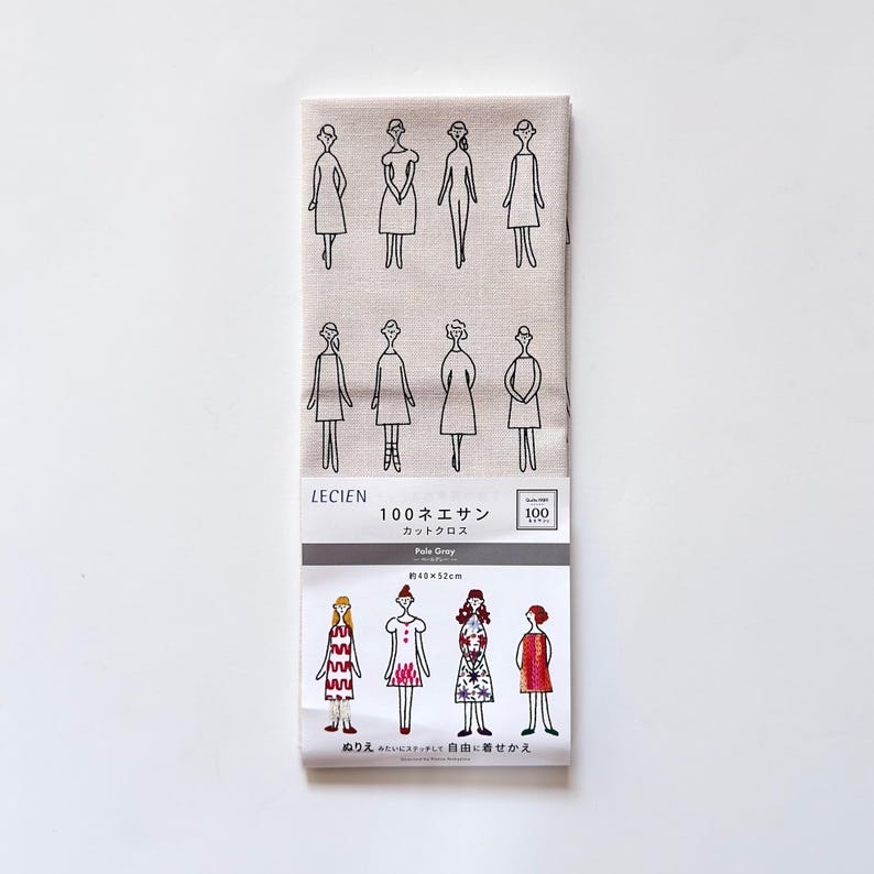 100 Ladies Precut Fabrics and Cosmo Embroidery Thread Assorted Pack ...