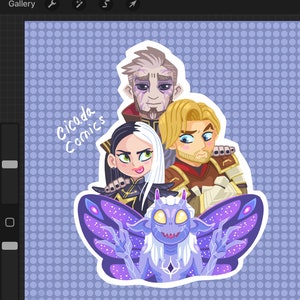 The Dragon Prince Stickers: Viren Starter Set! - Etsy