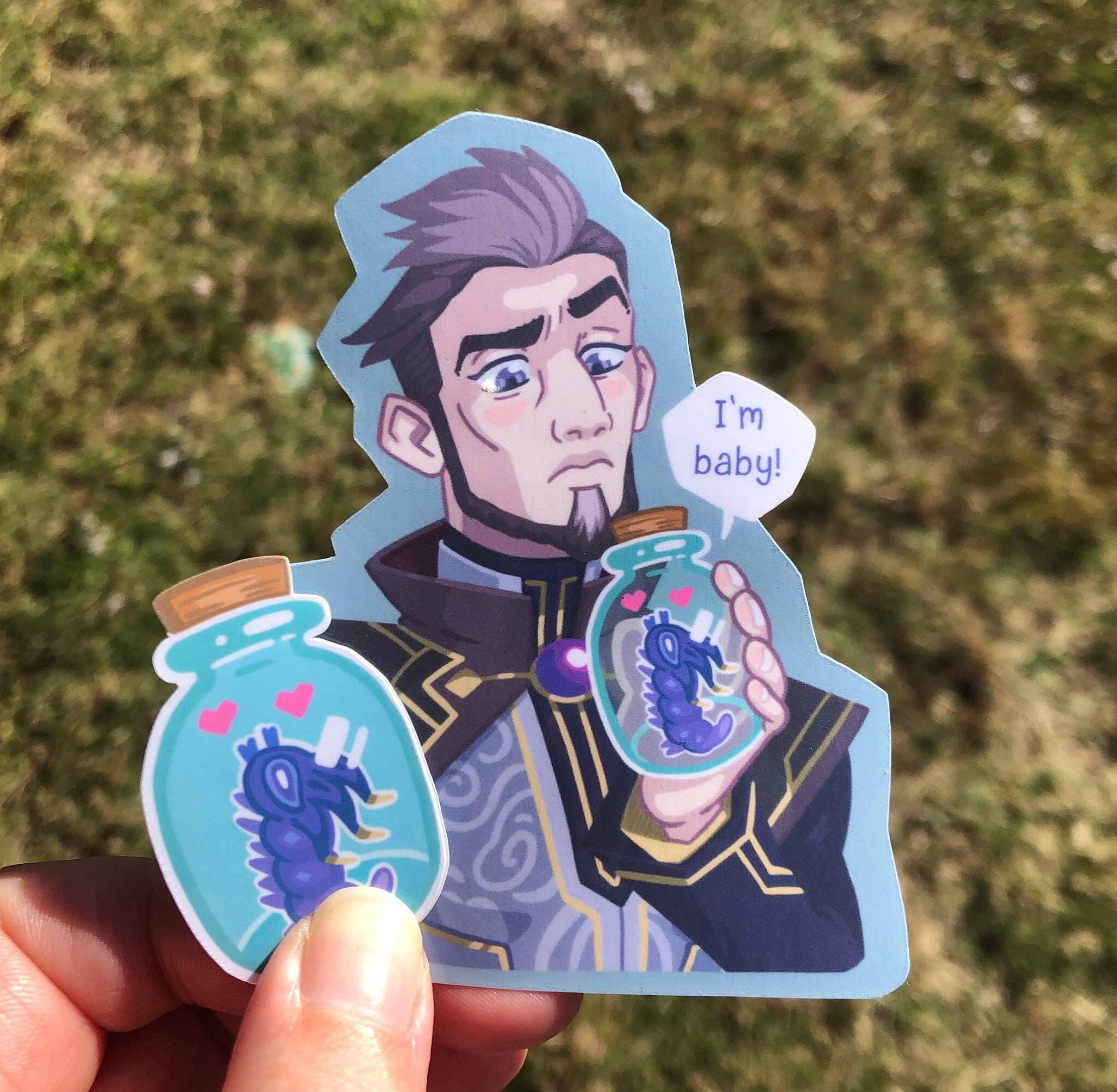 The Dragon Prince Sticker: Viren and Baby Sparkle! - Etsy