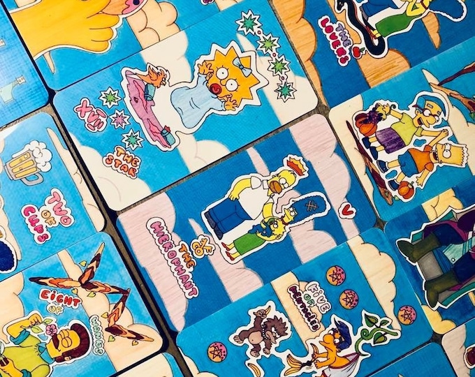 The Simpsons Tarot Deck is a Unique and Funny Spiritual Occult Tool ...