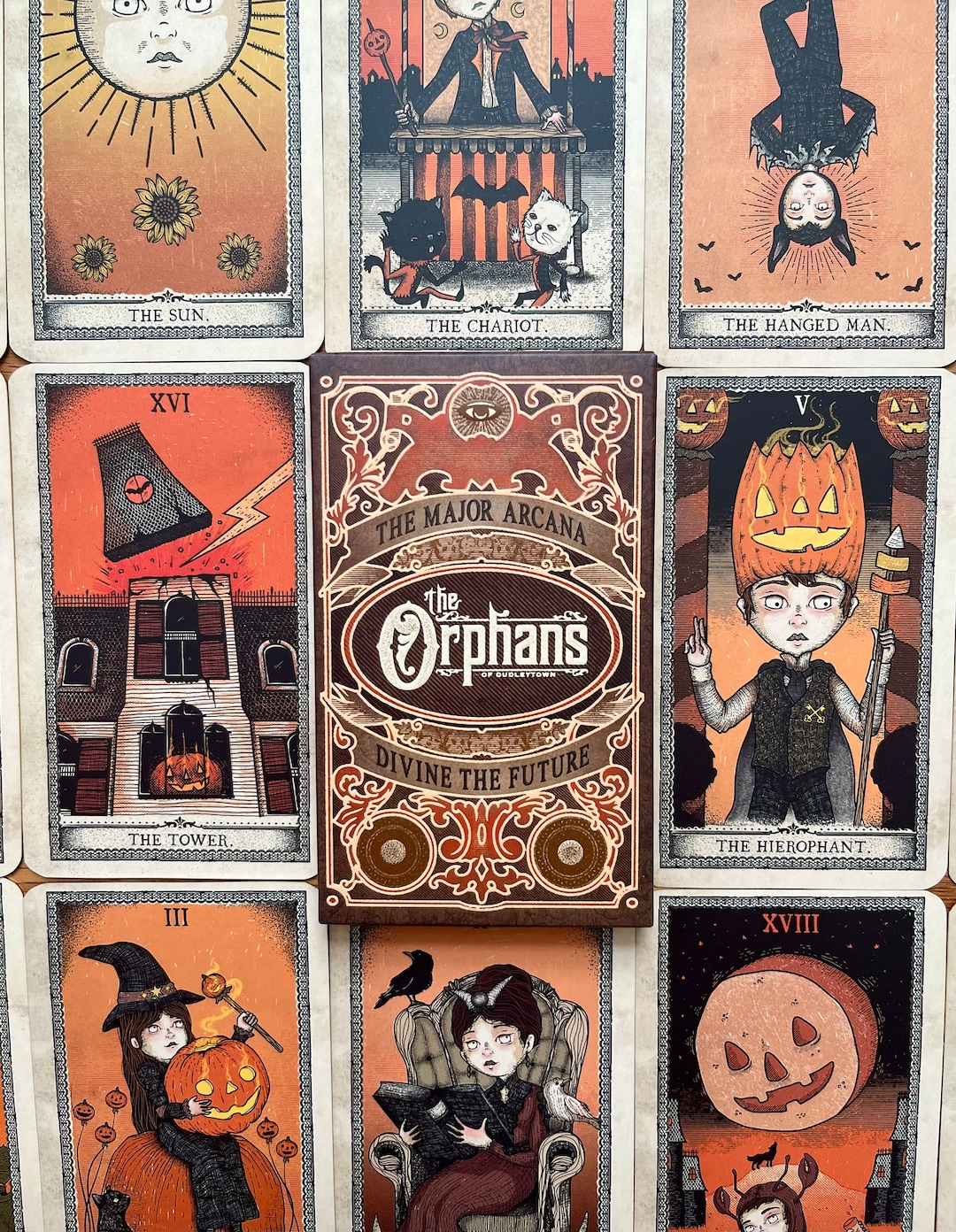 Orphans Major Arcana Tarot Deck. Oracle Cards Divination Tool, Beginner ...
