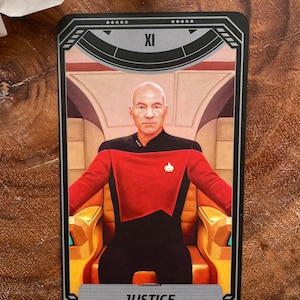 Star Trek Tarot Deck Oracle Divination Tool, Rider Waite Tarot With ...