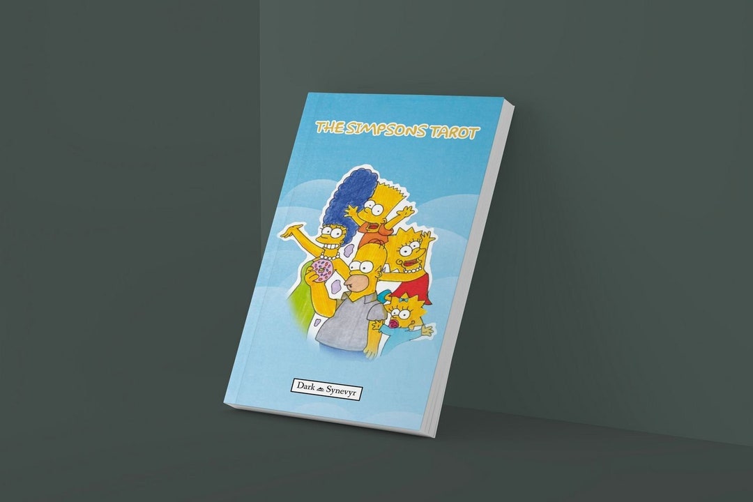 Simpsons Tarot Deck, Rider Waite Tarot Card With Guidebook for Beginner ...