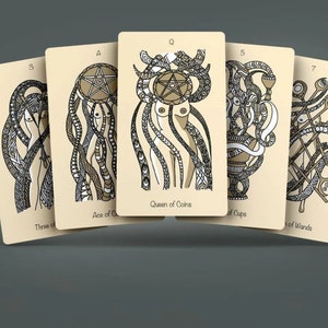 The Yoni Tarot Deck Rider Waite Tarot With Guidebook. Unique Oracle ...