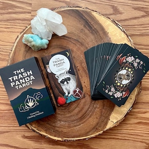 Trash Panda Tarot Deck, Occult Cards, Divination Tool. Indie, Rider ...