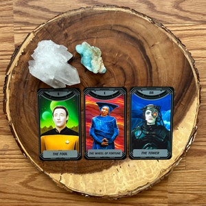 Star Trek Tarot Deck Oracle Divination Tool, Rider Waite Tarot With ...