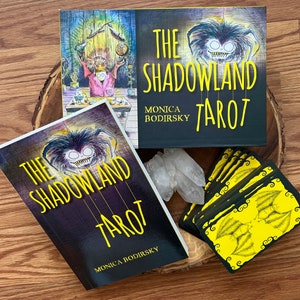 Shadowland Tarot Deck With Guidebook Rider Waite Tarot Beginner Shadow ...