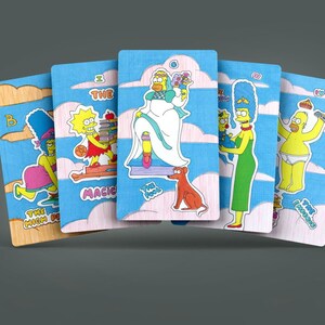 Simpsons Tarot Deck, Rider Waite Tarot Card With Guidebook for Beginner ...