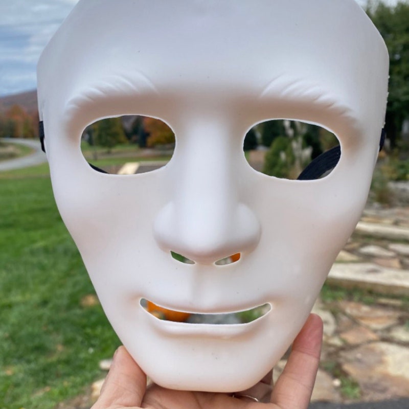 White Mask - Etsy
