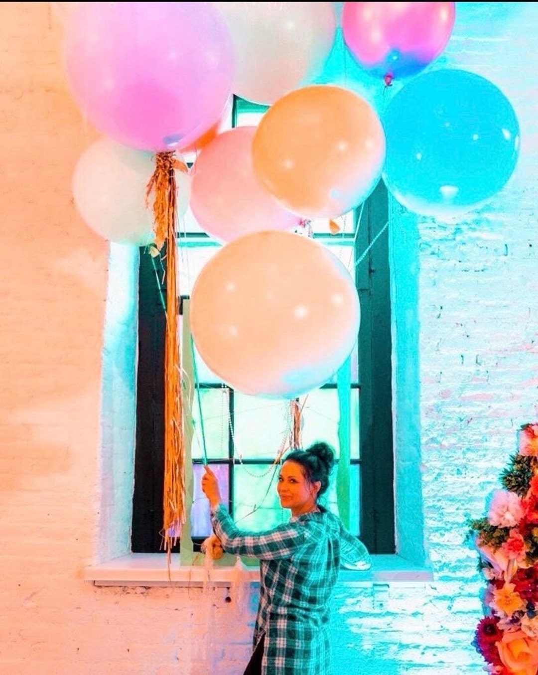 10 Giant Pastel Balloons Multicolor for Wedding and Birthday Party - Etsy