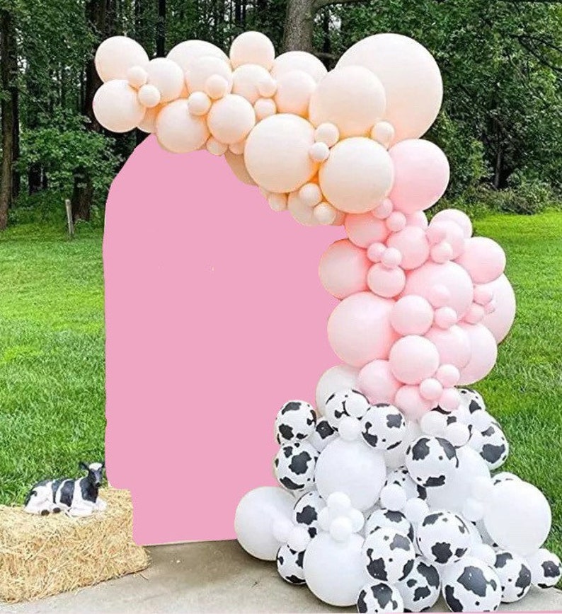 Cow Print Balloon Arch for Farm Theme Party Arrangement 125 Pcs DIY ...