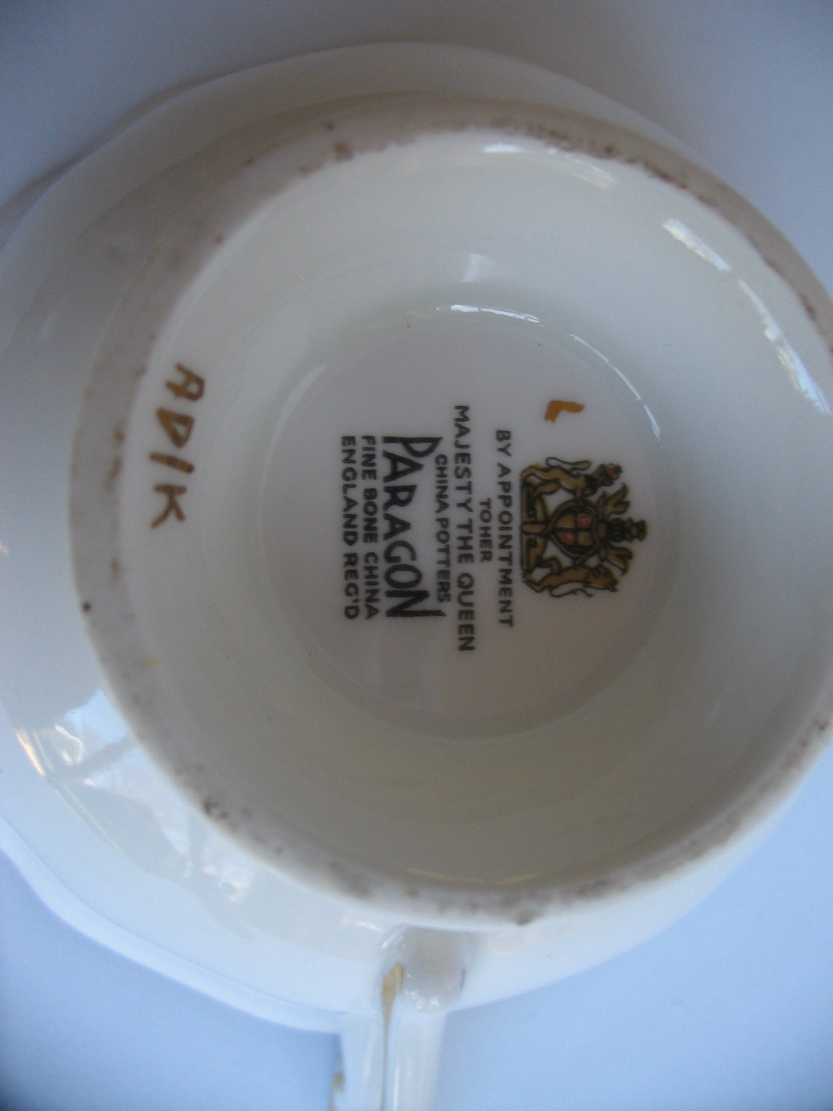 Rare Paragon Cup and Saucer - Etsy