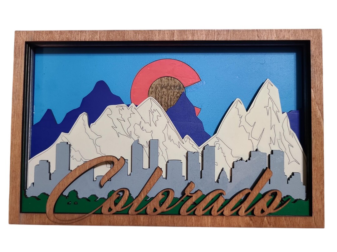 Colorado State Sign - Etsy