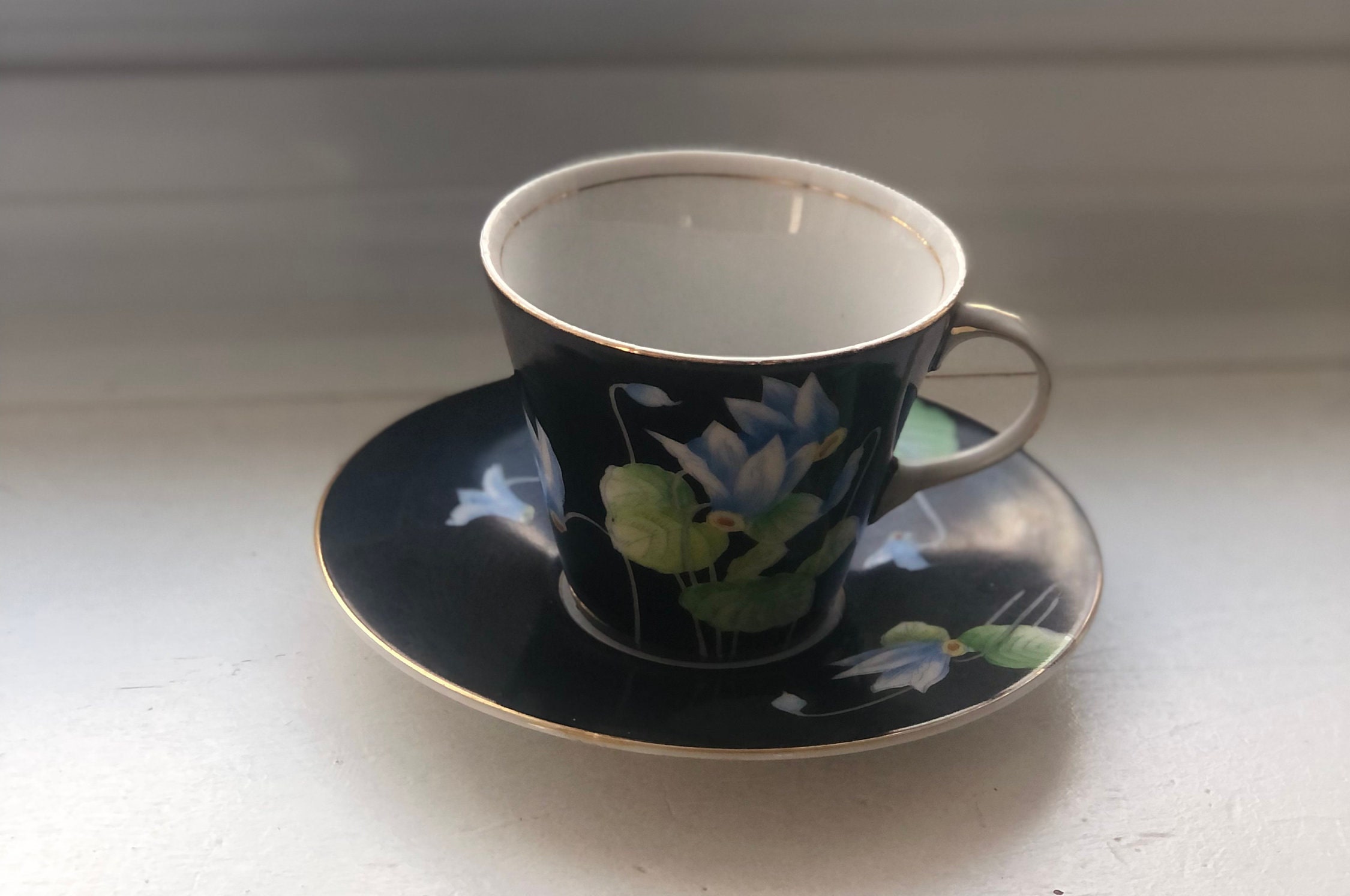 Tea Cups & Sets Kitchen & Dining Kitchenware Dinnerware Fairy Core Bone ...