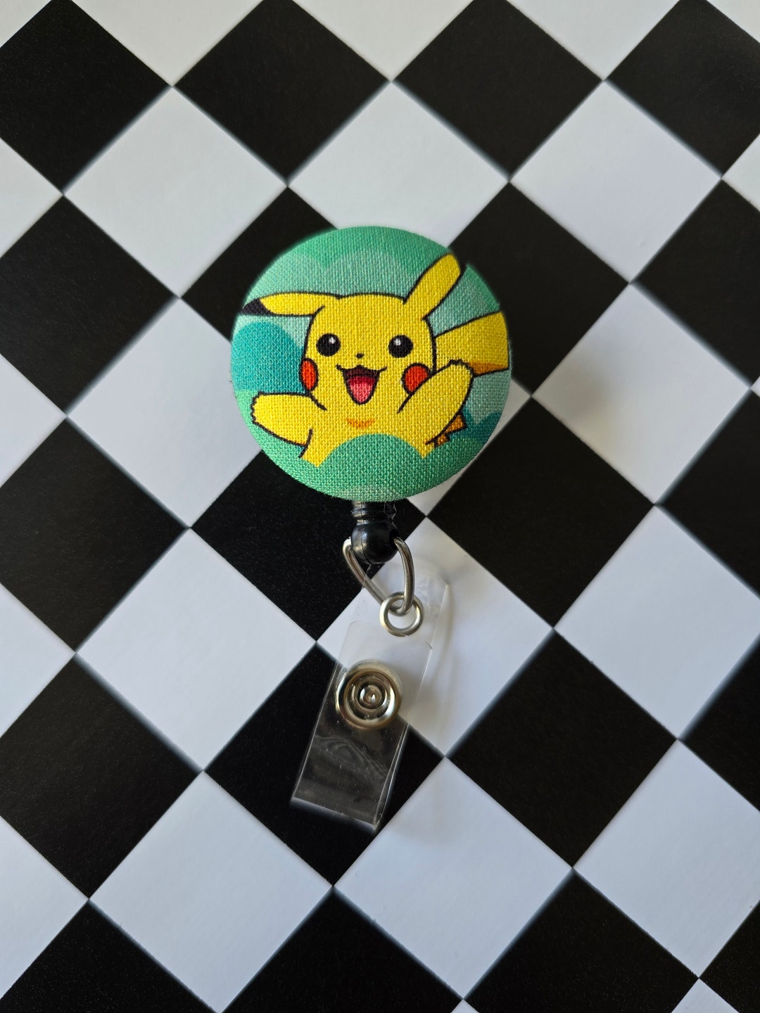 Pokémon Reel / Pokemon / Pikachu / Badge Holder - Etsy