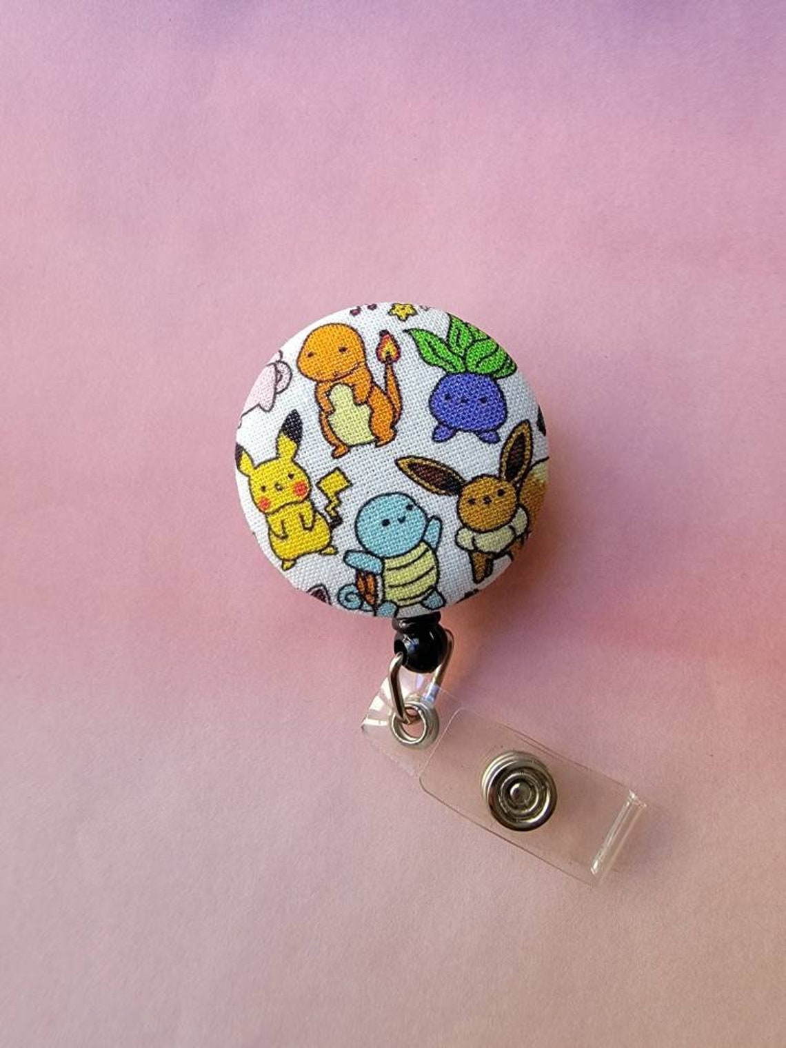 Pokémon Reel / Pokemon / Pikachu / Badge Holder - Etsy