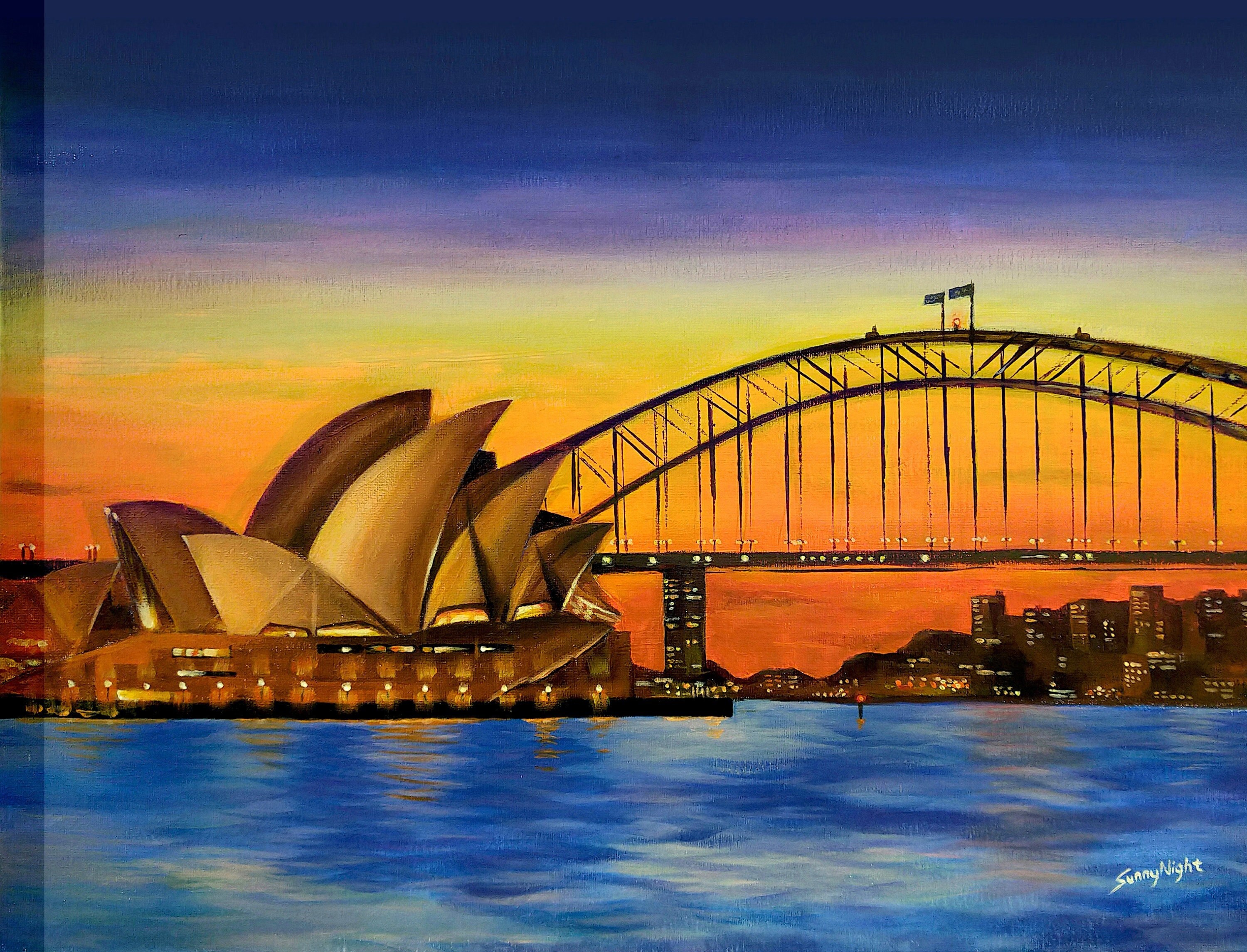 Sydney Opera House Painting