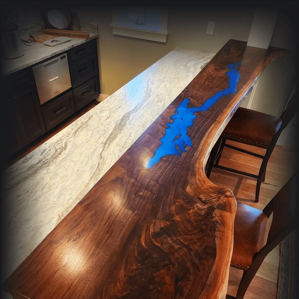 Live Edge Bar Top - Etsy