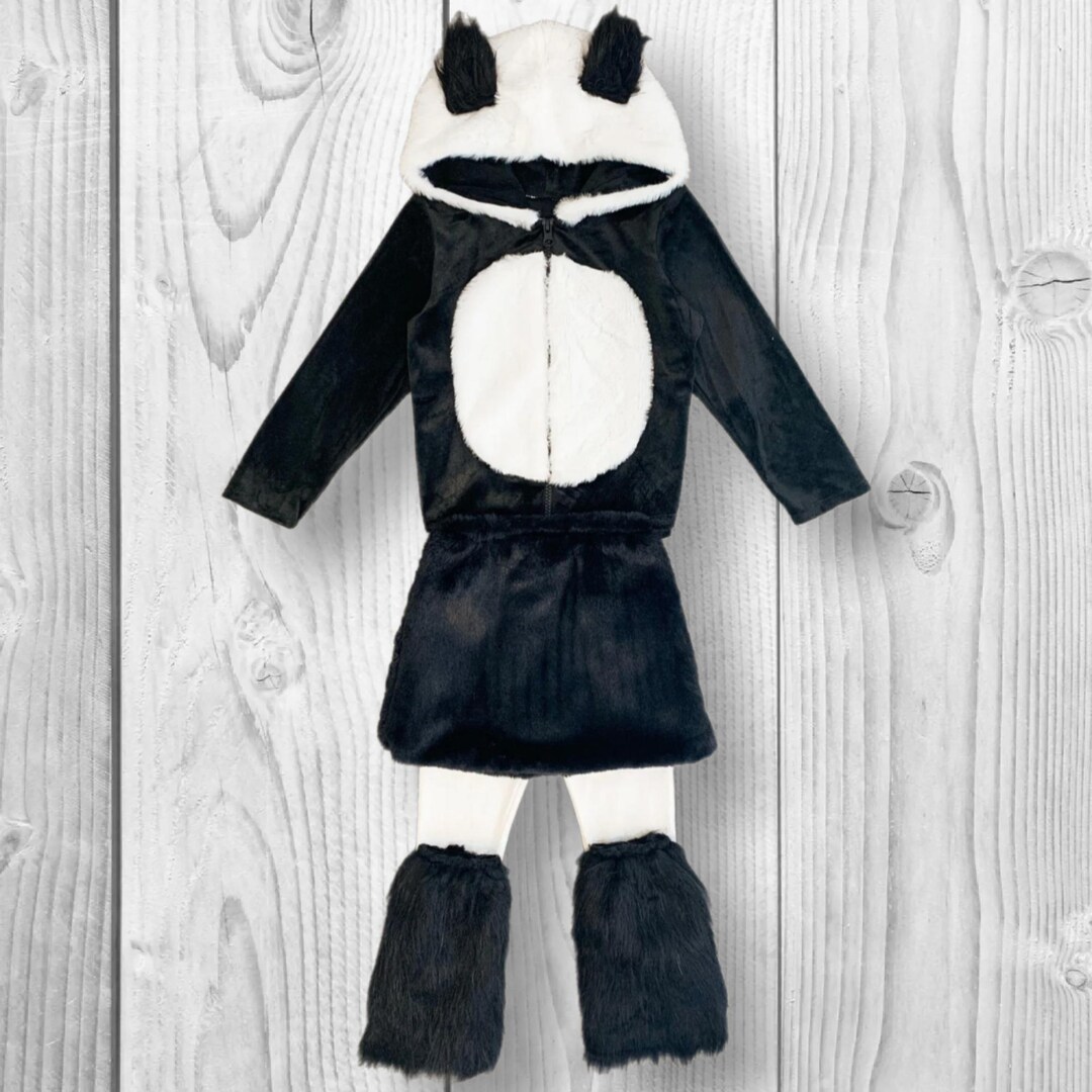 RESTOCKED Girls/toddler/tween/teen Panda Bear Costume 3 Piece Set ...