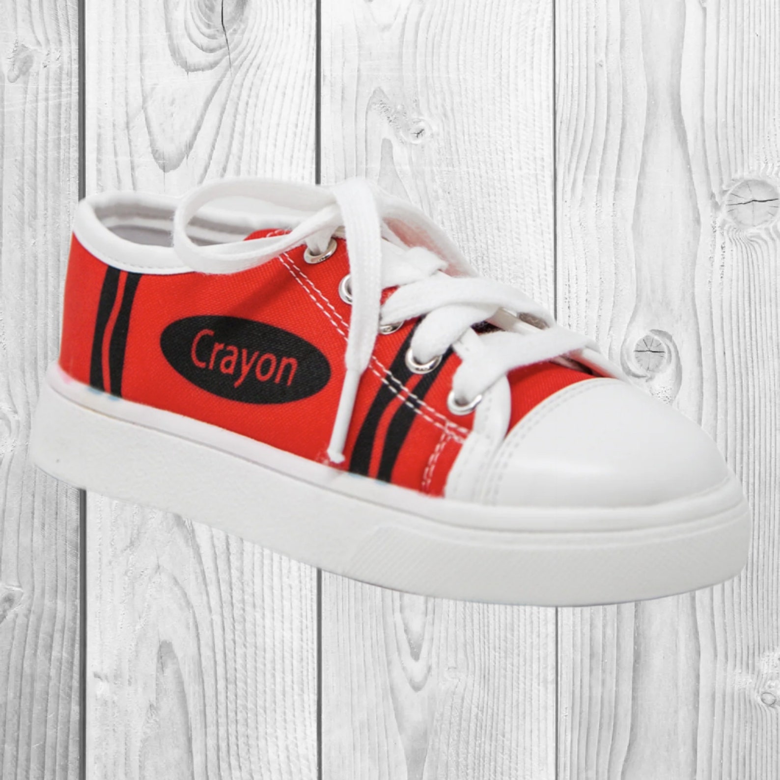 RESTOCKED! Girls/toddler Crayon Sneakers - Pink, Red & NEW COLORS ...