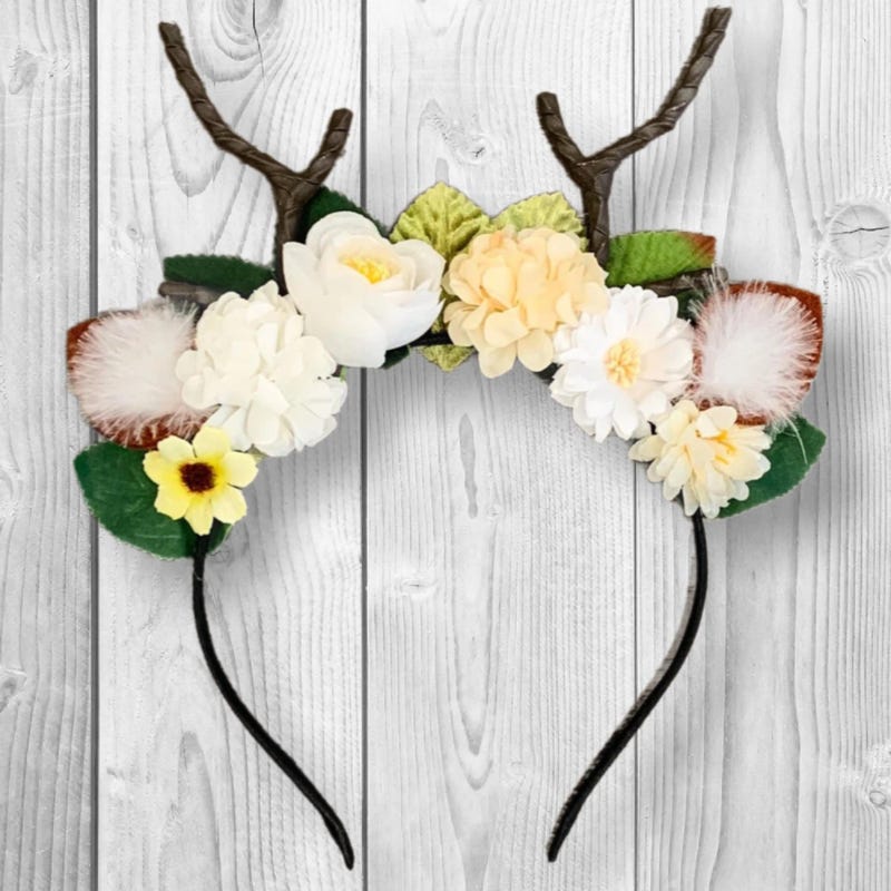 Antler Headband - Etsy
