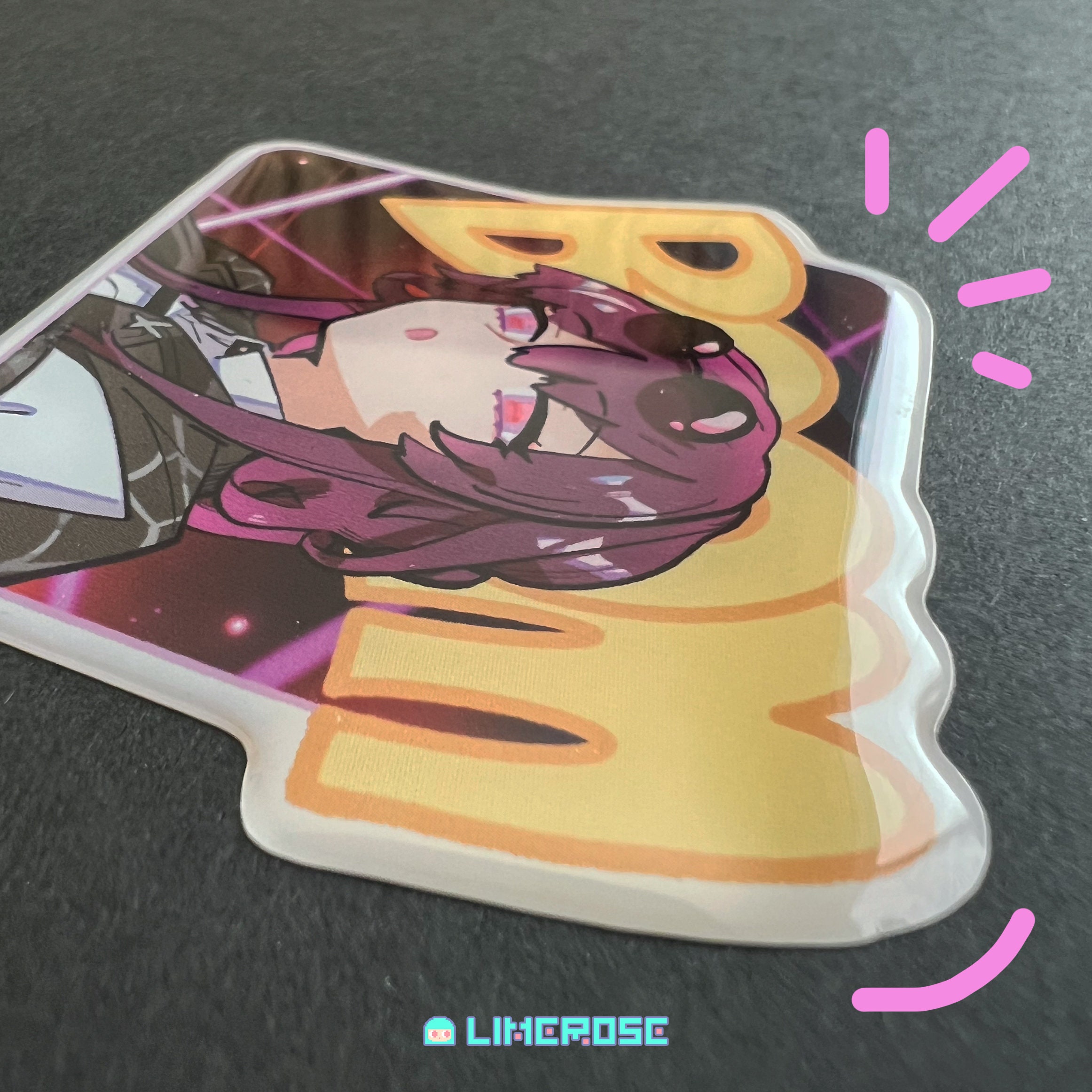 Honkai: Star Rail Kafka BOOM Epoxy Stickers - Etsy